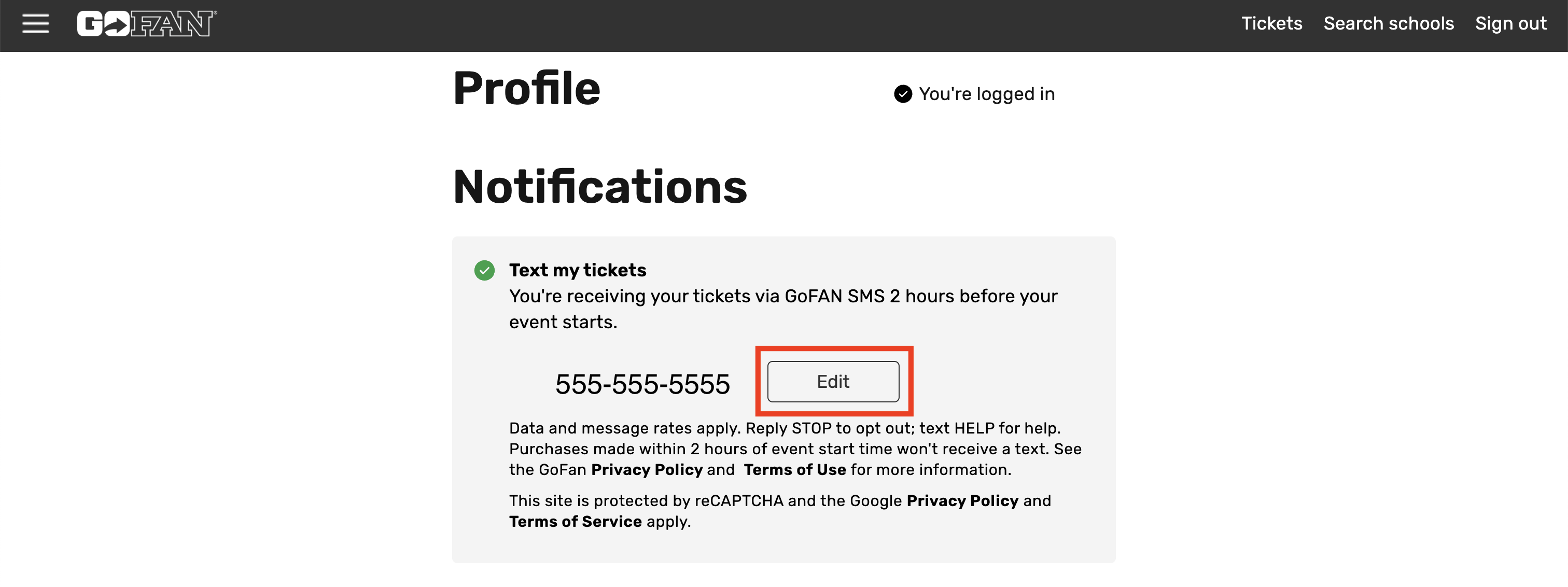 How to Create and Manage an Account on GoFan