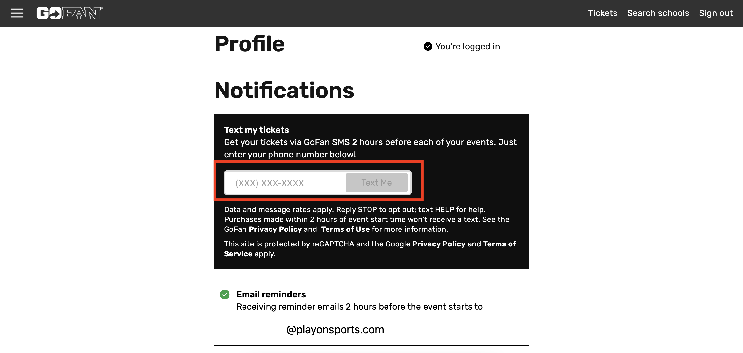 How to Create and Manage an Account on GoFan