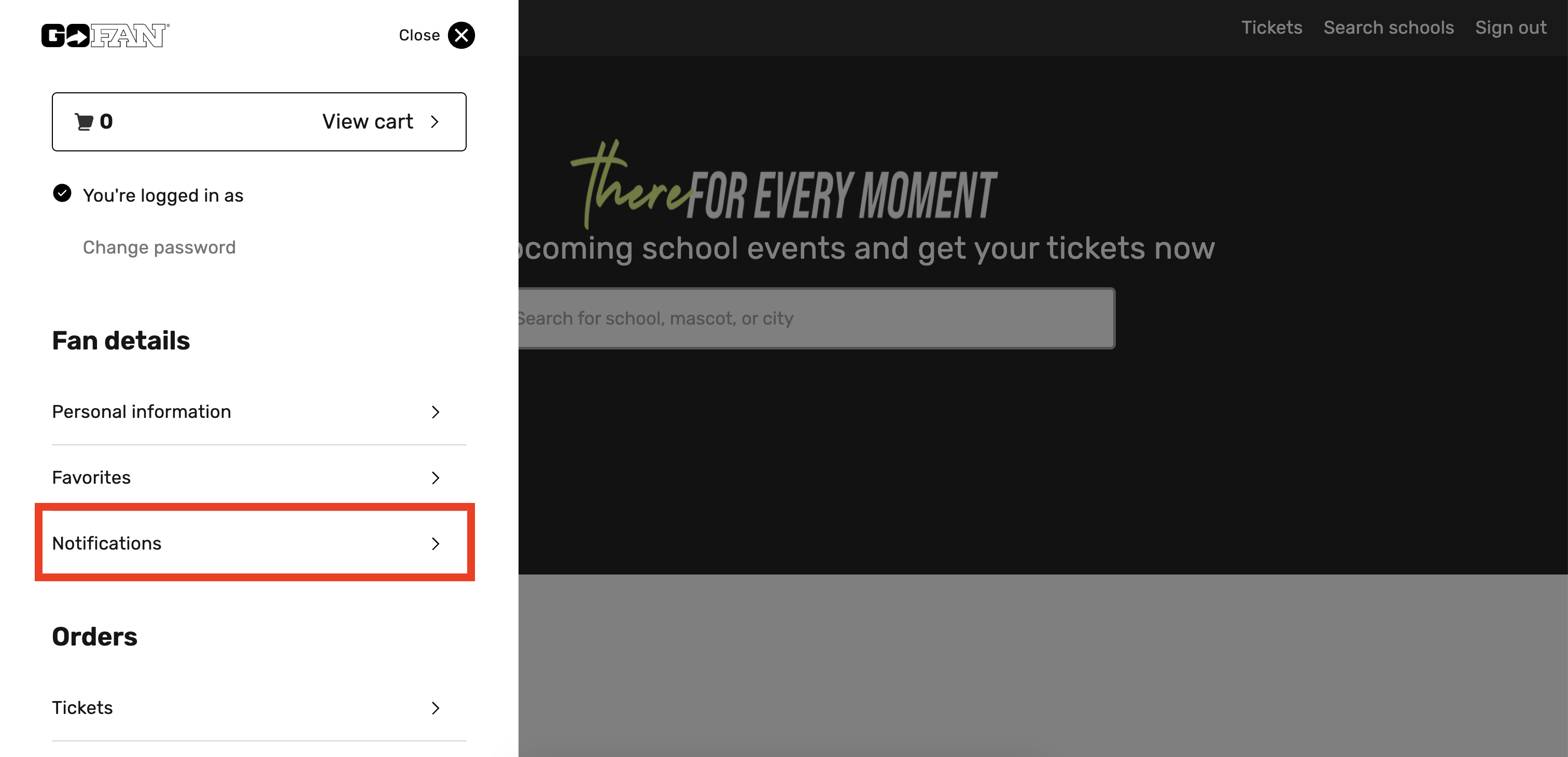 How to Create and Manage an Account on GoFan