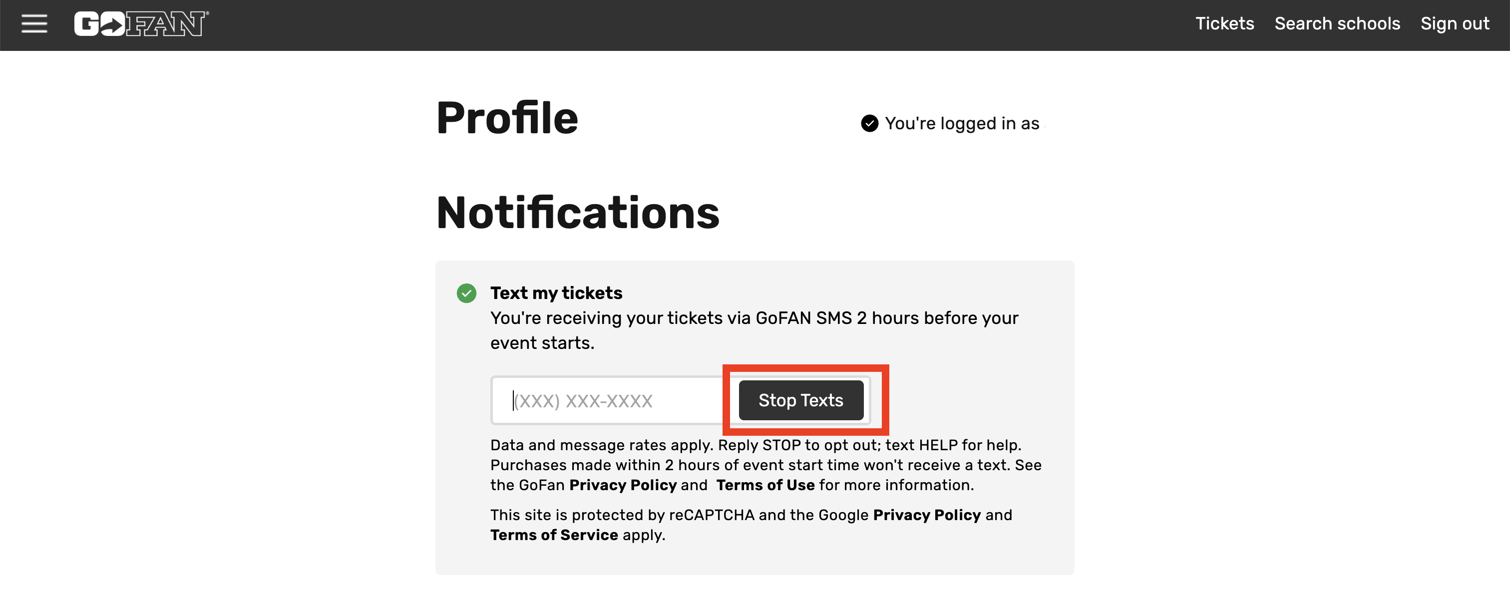 How to Create and Manage an Account on GoFan