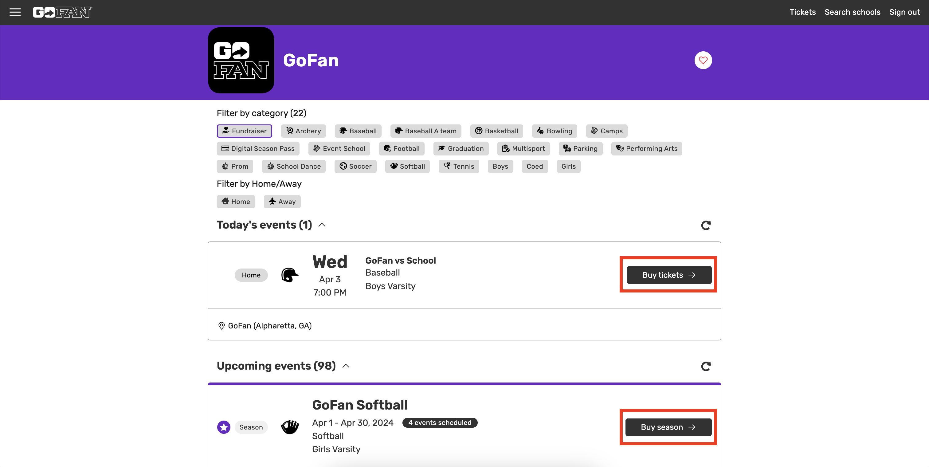 How to Buy Tickets for Events